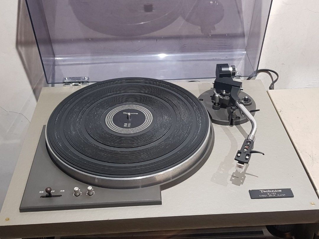 Technics SL-55 Direct drive turntable, Audio, Other Audio Equipment on Carousell