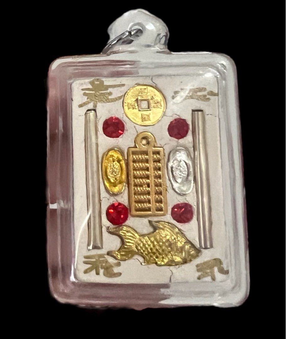 Thai amulet hand written yant Jao Ngor Pa Ruay Master: LP Phra Ajarn ...
