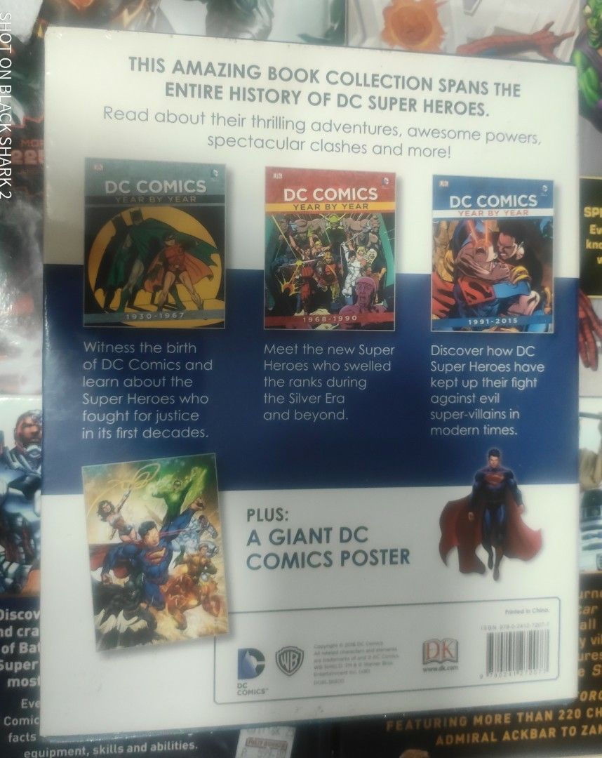 The Ultimate DC Comics Superhero Collection, Hobbies & Toys, Books ...