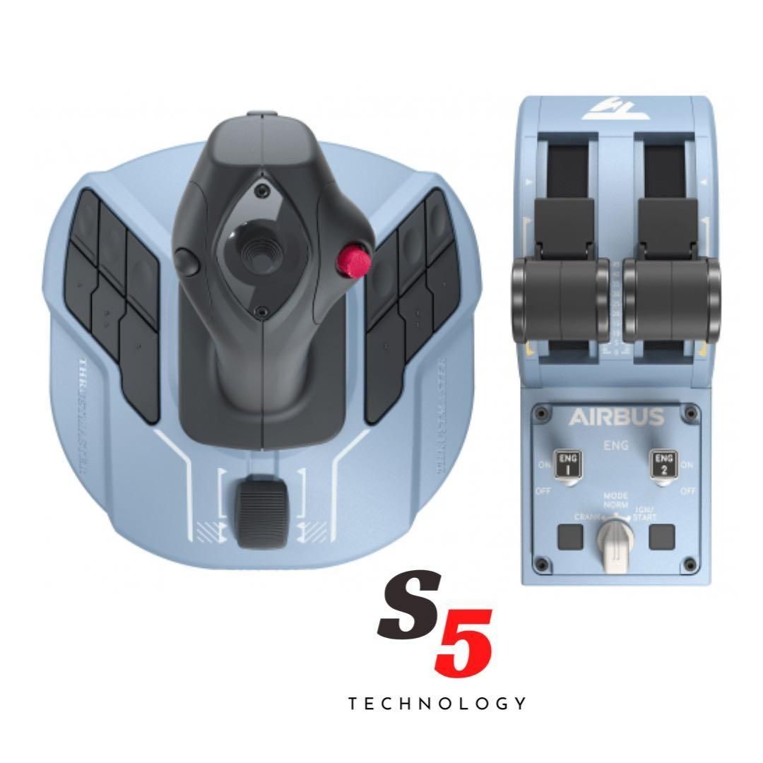 Thrustmaster TCA Officer Pack Airbus Edition - Replicas of the Airbus ...