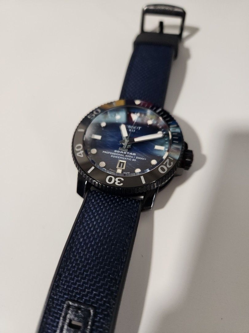Tissot Seastar 2000 PVD, Luxury, Watches on Carousell
