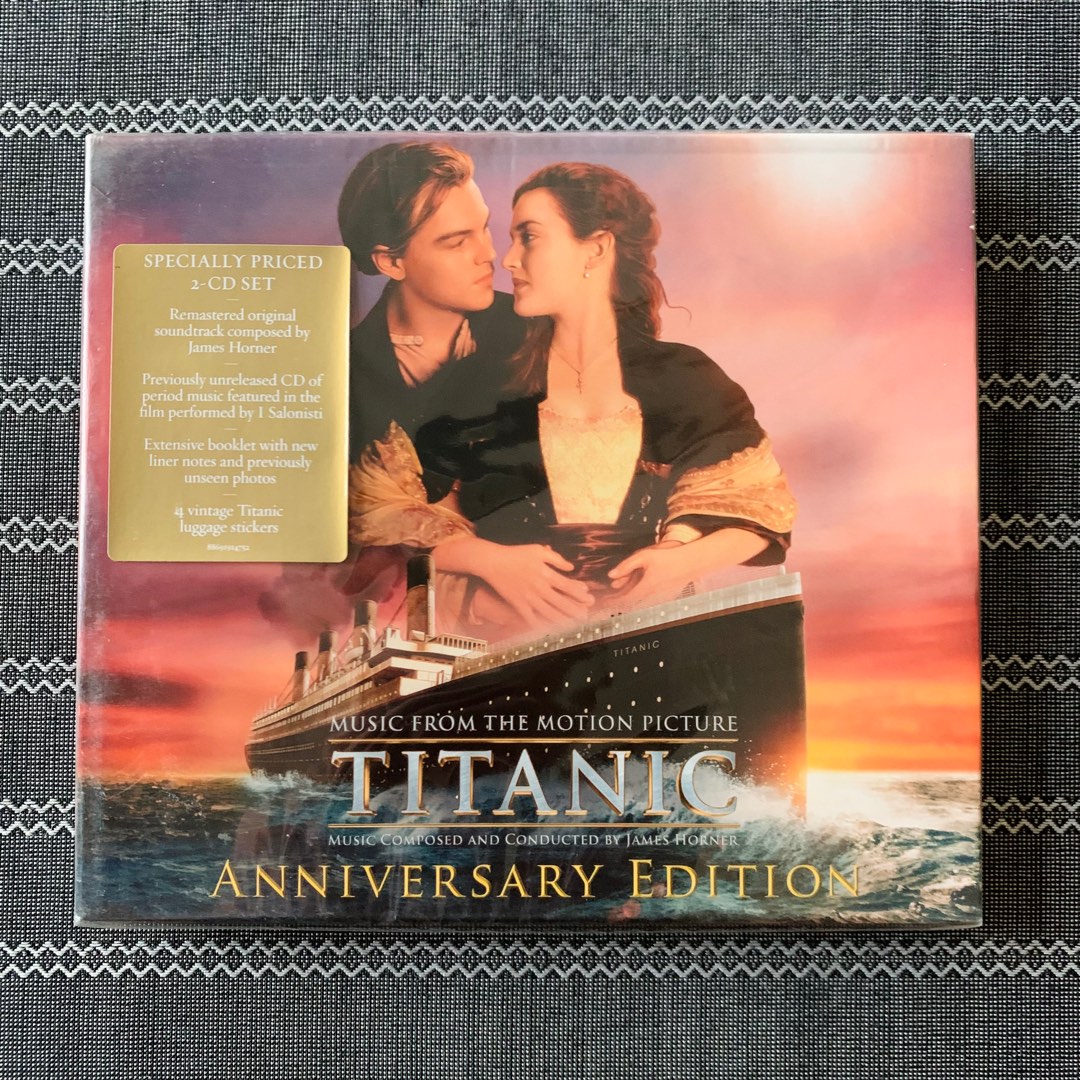 Titanic - Music From The Motion Picture (Anniversary Edition) [Imported Edition] 2 CD, Hobbies ...