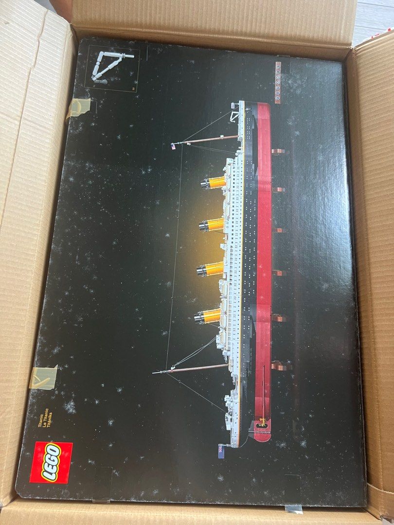 Titanic Lego model, Hobbies & Toys, Toys & Games on Carousell