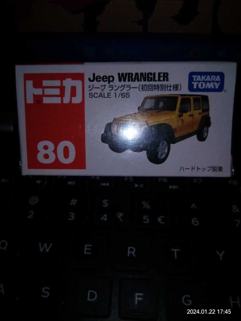 tomica wrangler jeep, Hobbies & Toys, Toys & Games on Carousell