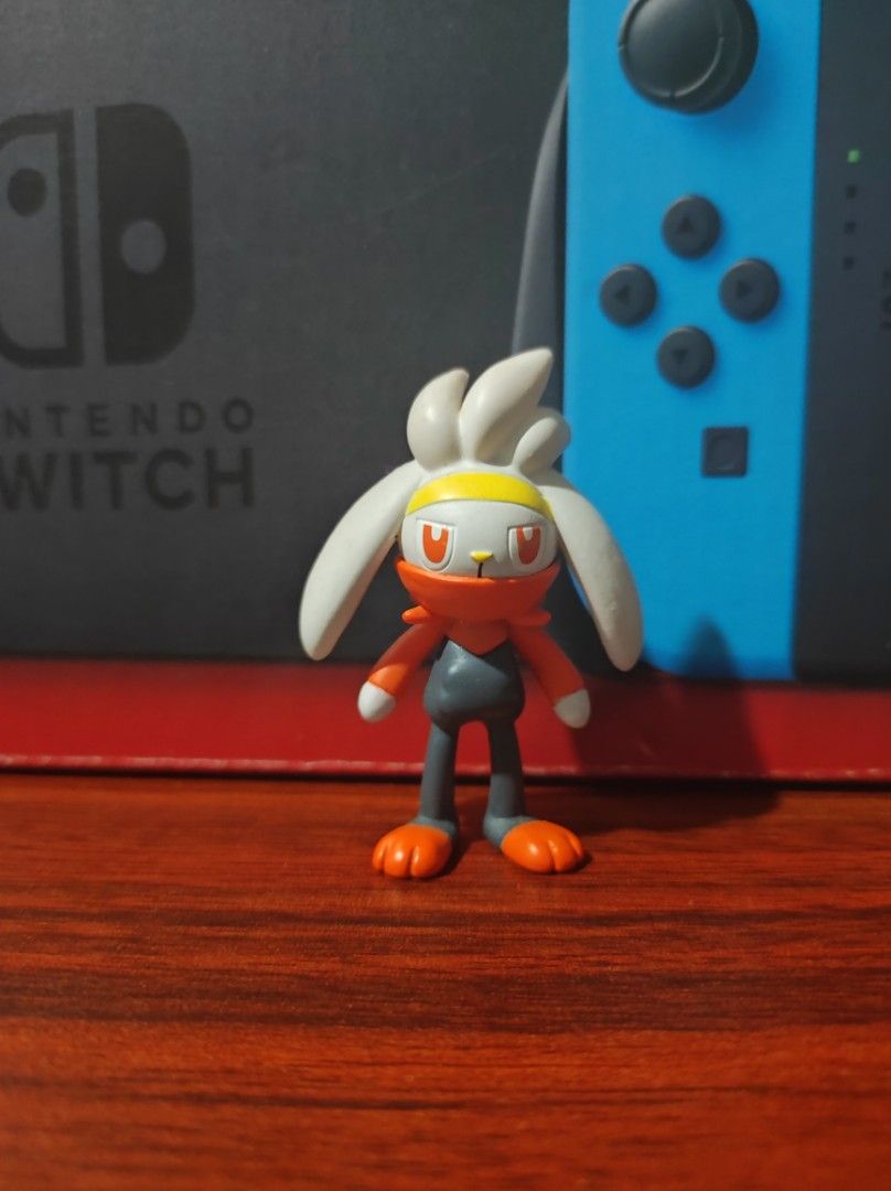 TOMY Pokemon Figure - Raboot, Hobbies & Toys, Toys & Games on Carousell