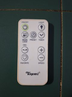 Acorn DC-F626 remote control, Furniture & Home Living, Lighting & Fans ...