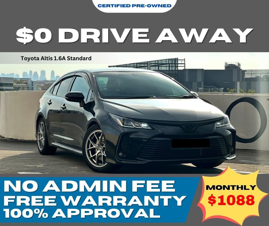 Used Toyota Cars for Sale in Singapore | Buy Pre-Owned Toyota Vehicles