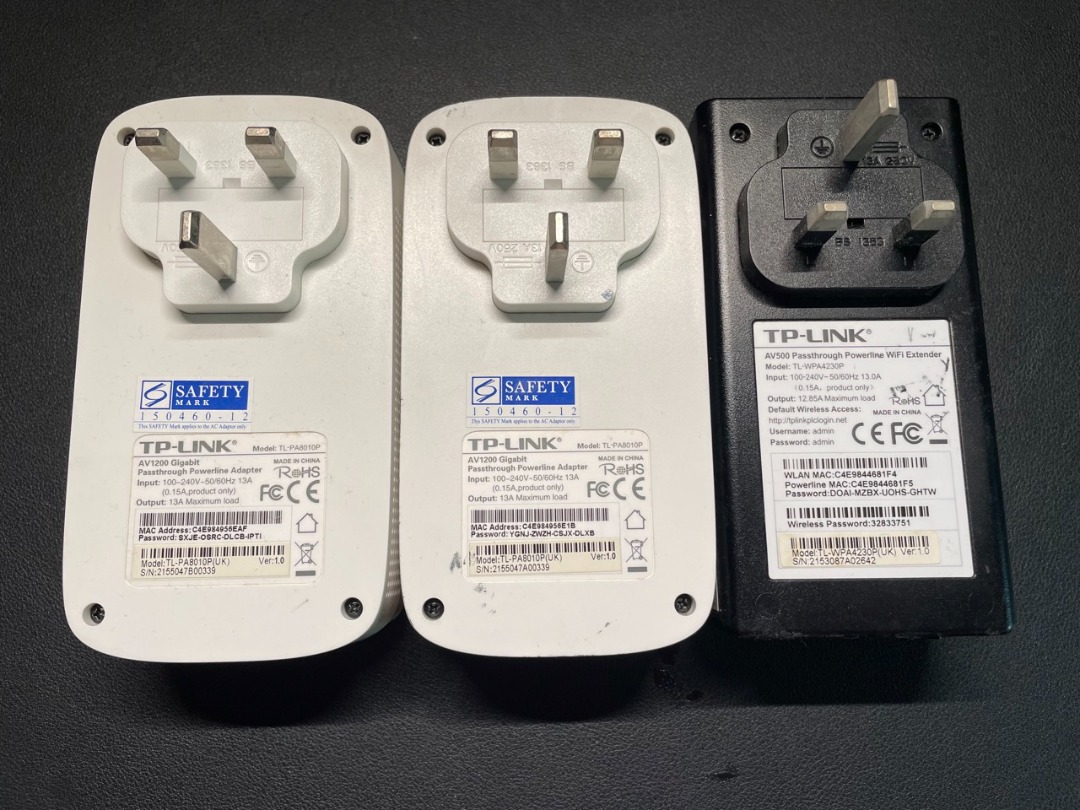 Tp Link Powerline Adapters Computers Tech Parts Accessories Networking On Carousell