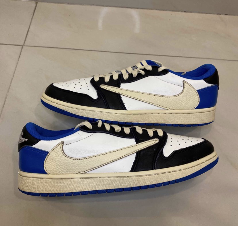 Travis Scott Fragment Low, Men's Fashion, Footwear, Sneakers on Carousell