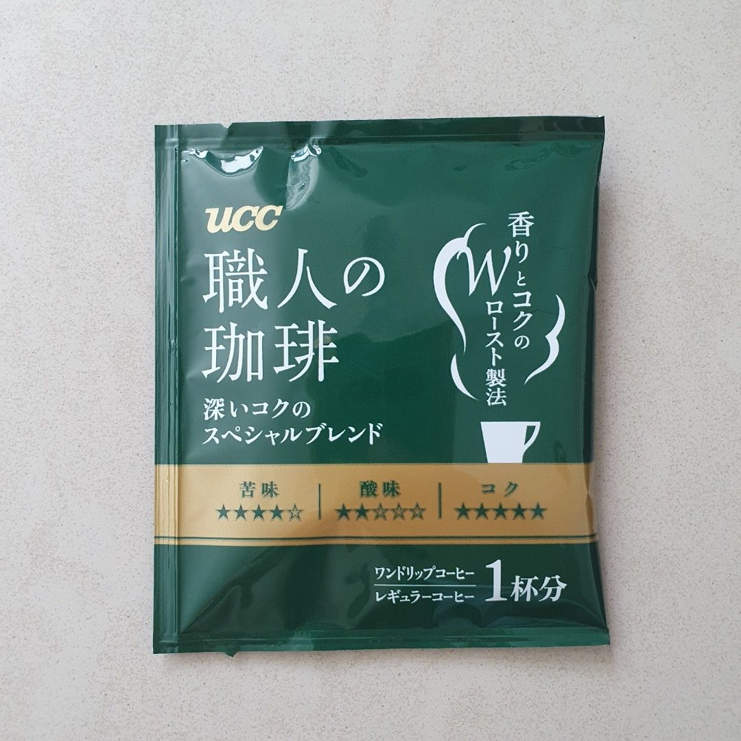 UCC Craftsman's Coffee Drip Bag Coffee Deep Rich Special Blend Direct from Japan, Food & Drinks ...