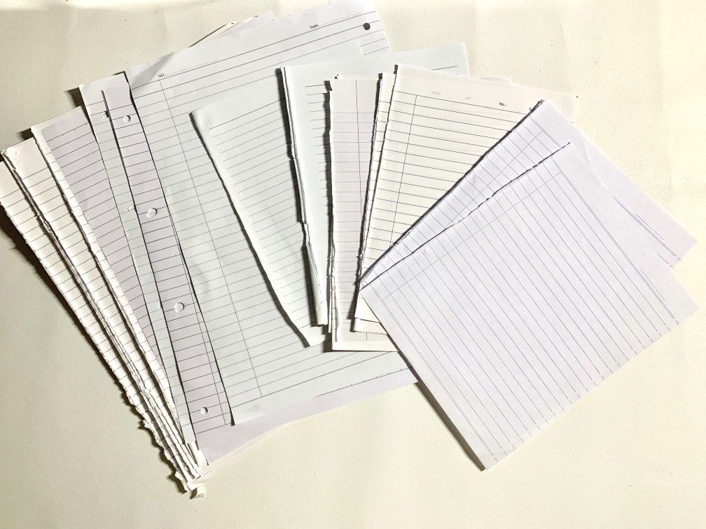 Unwritten papers from Notebooks, Hobbies & Toys, Stationery & Craft ...