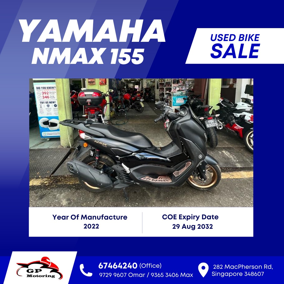 USED BIKE YAMAHA NMAX 155 2B BIKE 2022 MODEL YSS REAR SUSPENSION ...