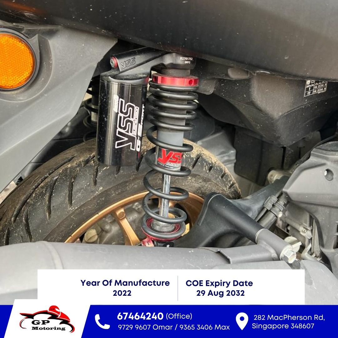 USED BIKE YAMAHA NMAX 155 2B BIKE 2022 MODEL YSS REAR SUSPENSION ...