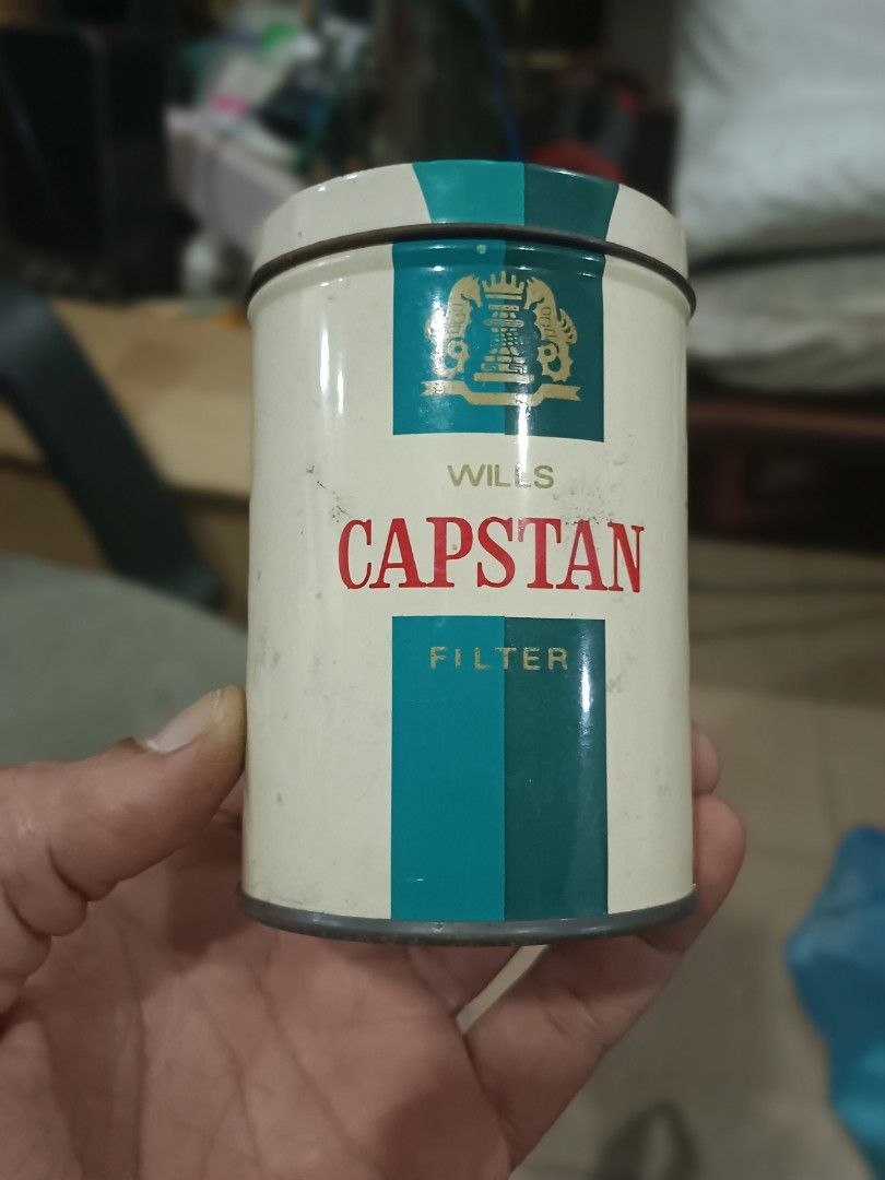 Vintage Will's Capstan Cigarettes Tin, Hobbies & Toys, Collectibles ...