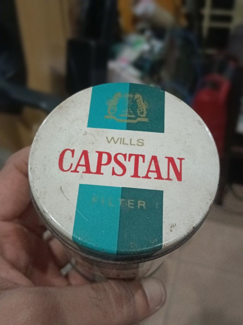 Vintage Will's Capstan Cigarettes Tin, Hobbies & Toys, Collectibles ...