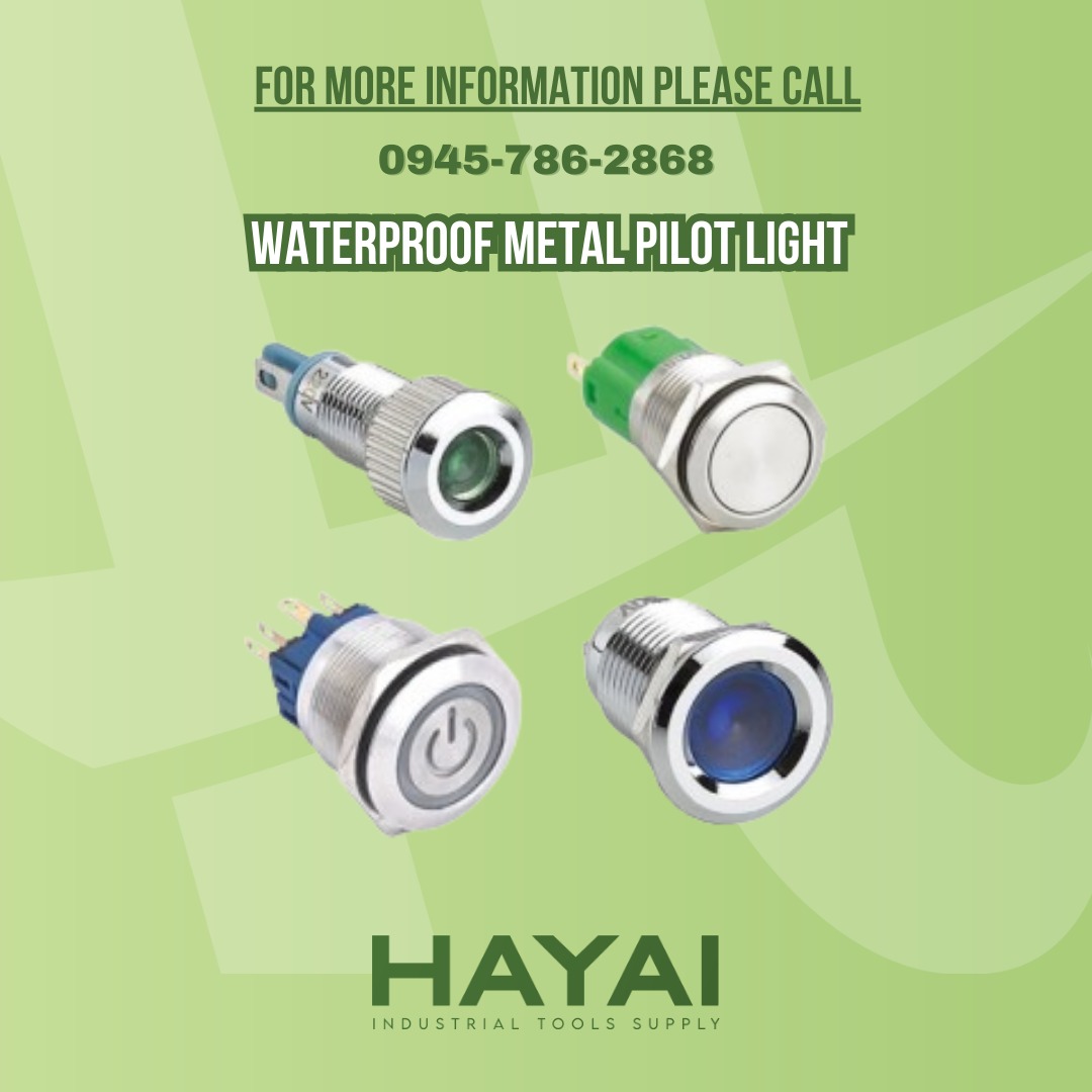 Waterproof Metal Pilot Light, Commercial & Industrial, Industrial ...