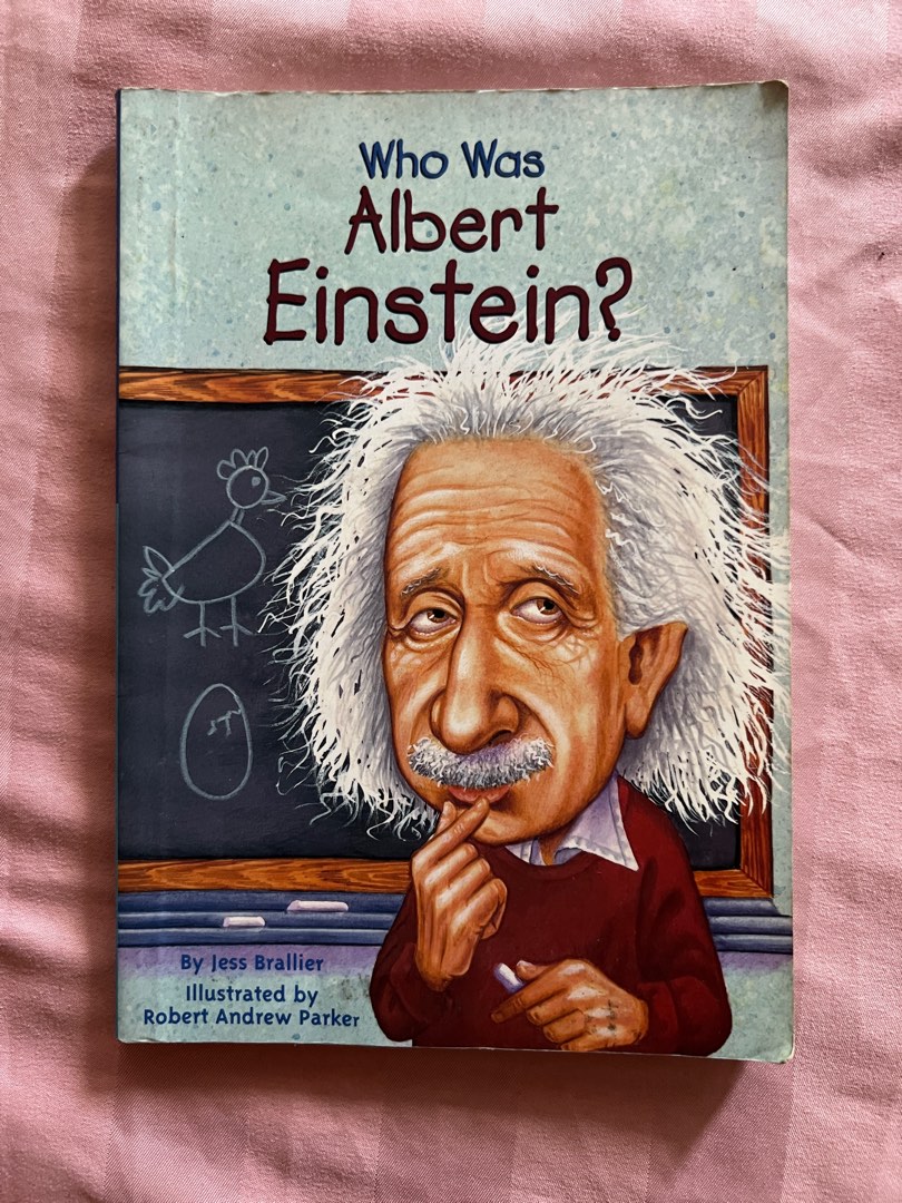 Who Was Albert Einstein?, Hobbies & Toys, Books & Magazines, Fiction ...