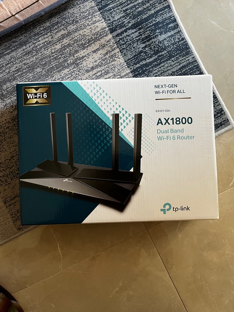 Wifi Router - TP Link AX-1800 Wifi 6, Computers & Tech, Parts ...
