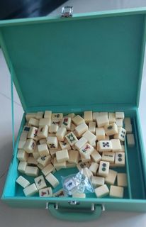 SIA Mahjong Set 2021 (Green) SQ Singapore Airlines, Hobbies & Toys ...