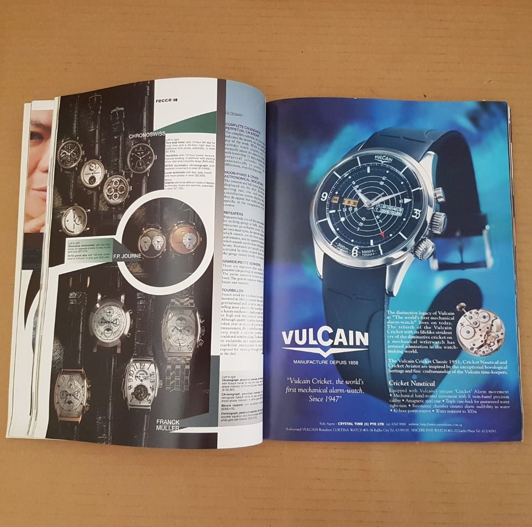 WOW Magazine, Obsessions & Possessions, Horology Book on fine watches ...