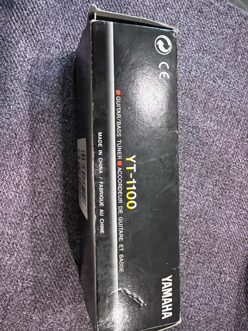 yamaha YT 1100 guitar/bass tuner, Audio, Other Audio Equipment on Carousell