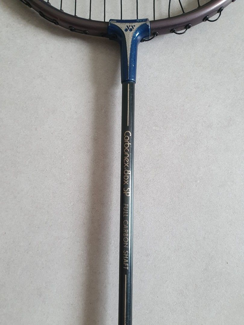 Yonex Carbonex 8DX SP Full Carbon Shaft, Sports Equipment, Sports & Games, Racket & Ball Sports ...