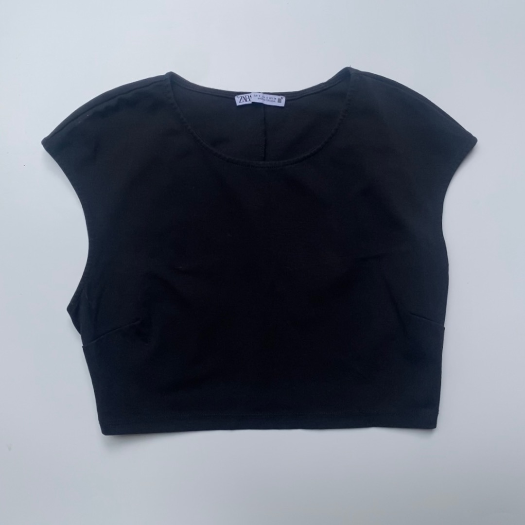 Zara Structured Top, Women's Fashion, Tops, Blouses on Carousell