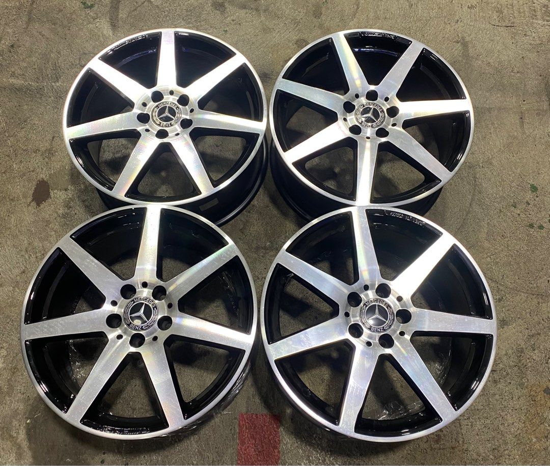 18" Mercedes Original AMG Staggered Used Rim, Car Accessories, Tyres ...