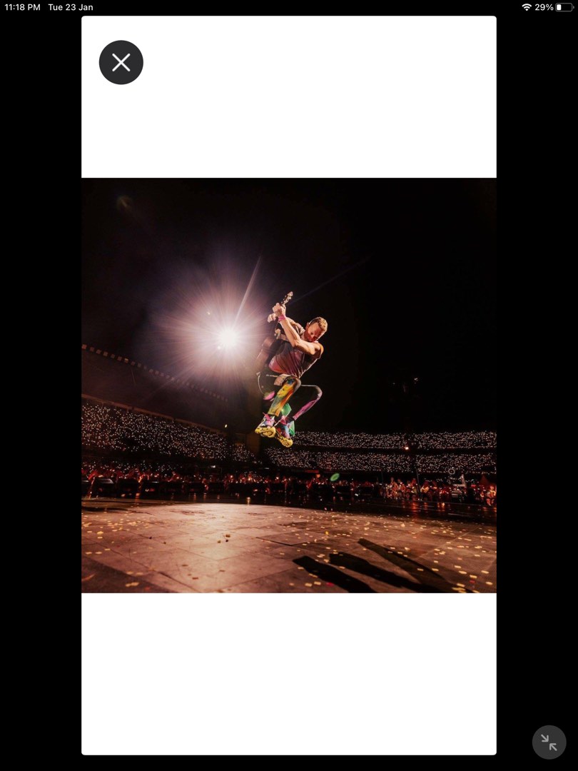 2x 30 Jan Cat 3 Coldplay tickets, Tickets & Vouchers, Event Tickets on ...