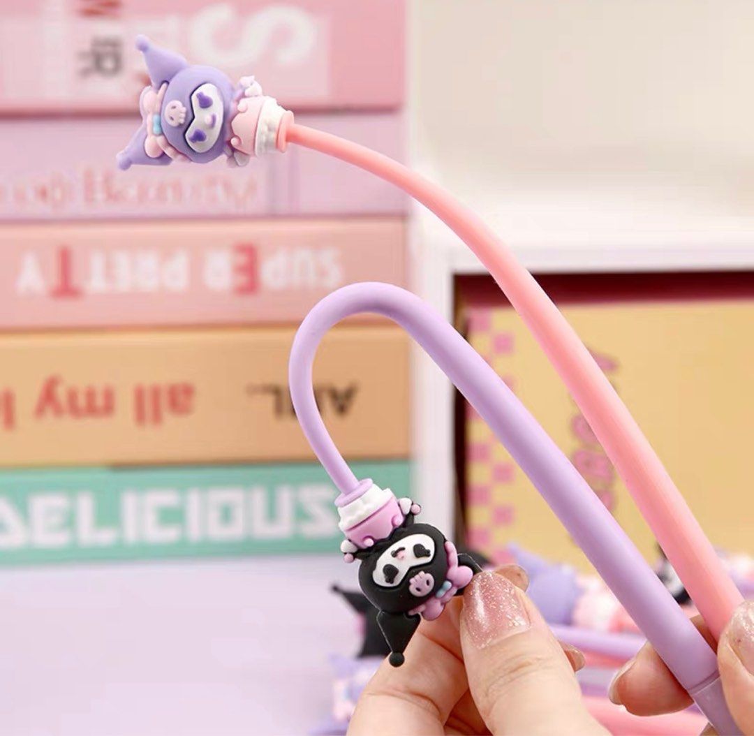 4pcs Kuromi soft rubber shaking pen, Hobbies & Toys, Stationery & Craft ...