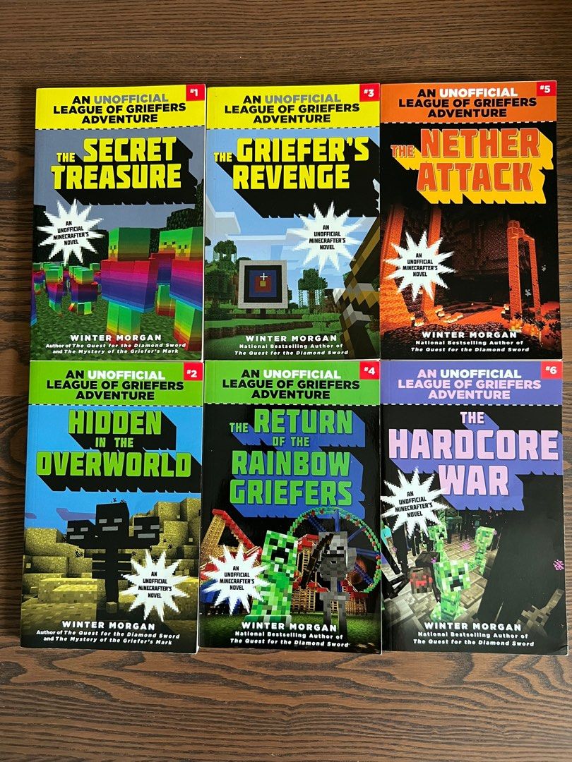 Minecraft: An Unofficial League of Griefers Adventure Books 1-6 ...