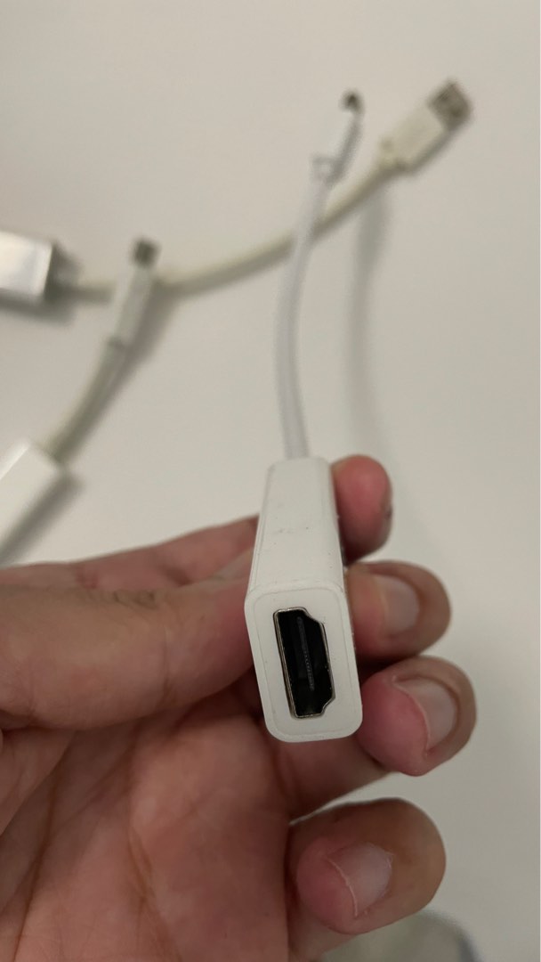 Apple mini port cable, Computers & Tech, Parts & Accessories, Cables ...