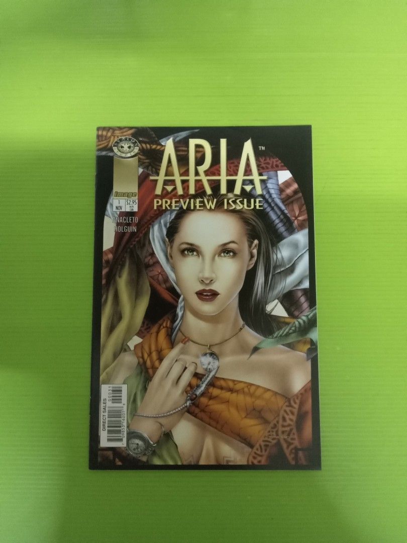 Aria: Preview ( Jay Anacleto - Cover Art ) Avalon Studios/Image Comics, Hobbies & Toys, Books ...