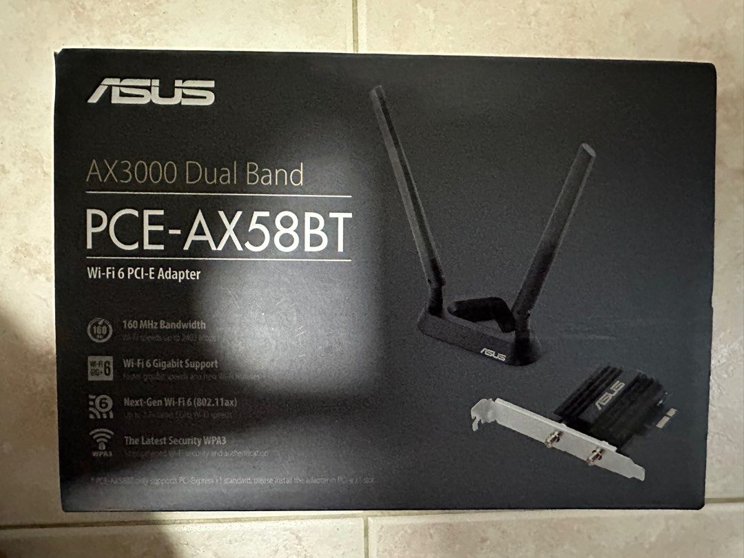 Asus PCE-AX58BT, Computers & Tech, Parts & Accessories, Networking on ...