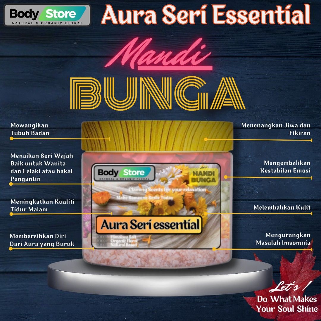 Aura Seri Essential | Mandi Bunga Seri Wajah + Jodoh, Beauty & Personal ...