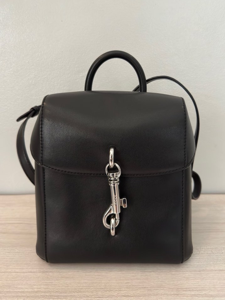 DKNY Mini Leather Backpack, Luxury, Bags & Wallets on Carousell