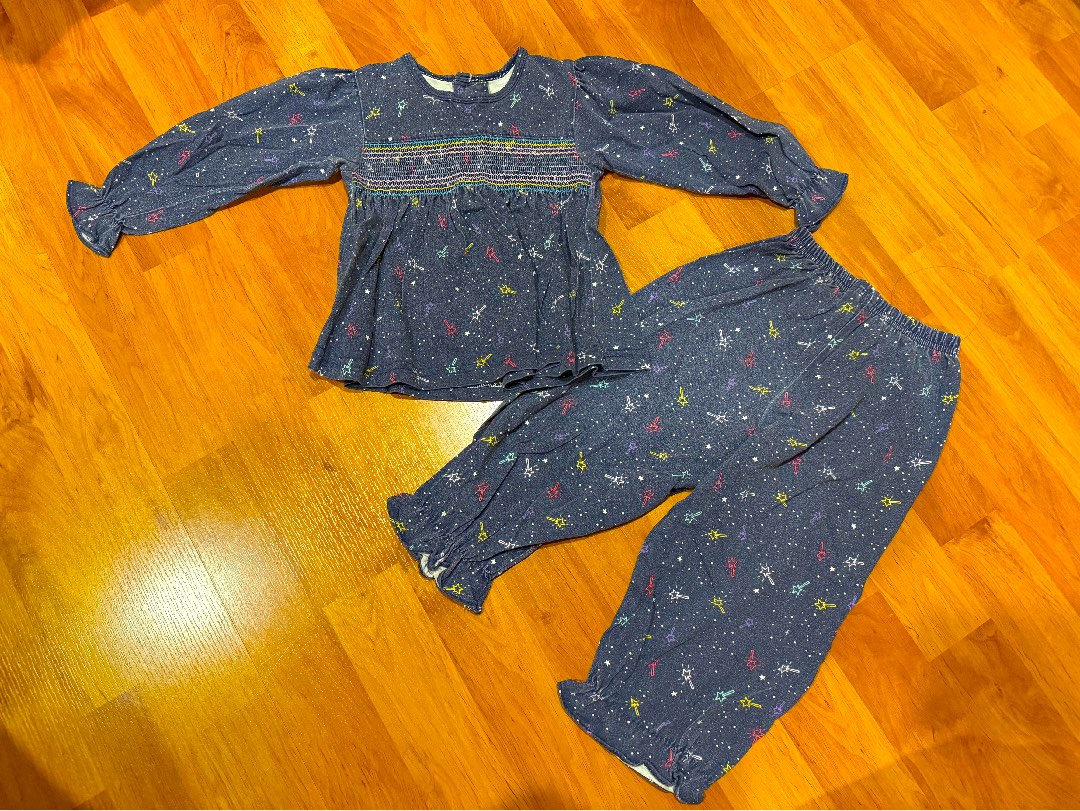 Baby girl blue set, Babies & Kids, Babies & Kids Fashion on Carousell