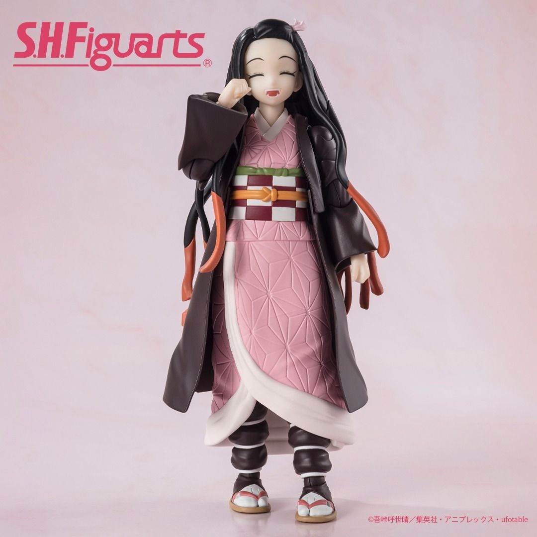 Bandai S.H.Figuarts - SHF Nezuko Kamado - Demon Slayer, Hobbies & Toys ...