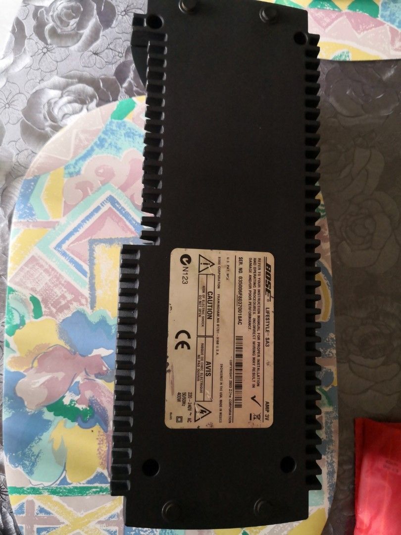 Bose lifestyle SA3 stereo amplifier, Audio, Soundbars, Speakers ...