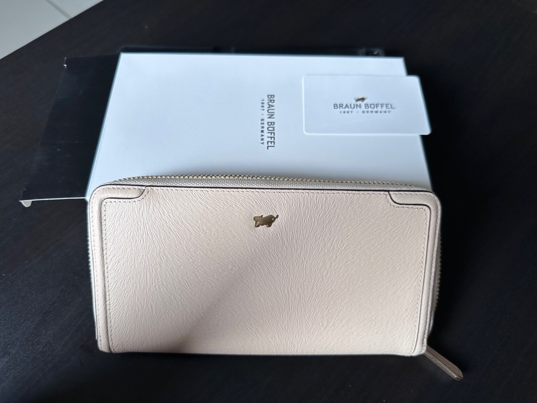 Braun Buffel Purse -Beige, Women's Fashion, Bags & Wallets, Purses ...