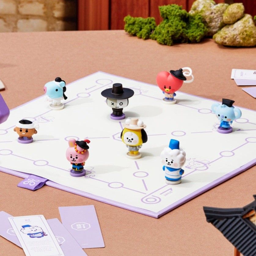 BTS BT21 Yut-Nori Korean Traditional Board Game, Hobbies & Toys ...