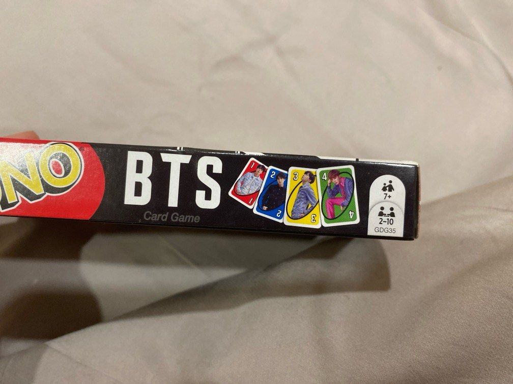 BTS Uno Cards (Brand New), Hobbies & Toys, Toys & Games on Carousell