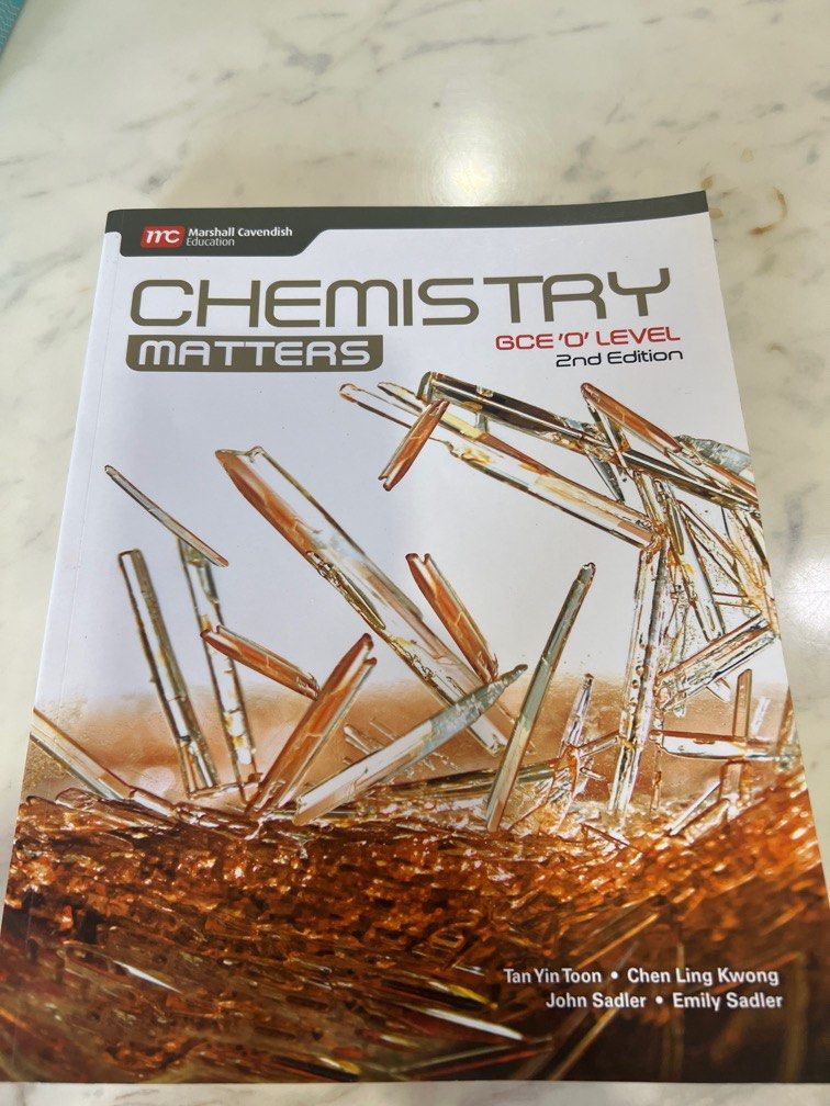 Chemistry Matters Textbook GCE O level, Hobbies & Toys, Books ...