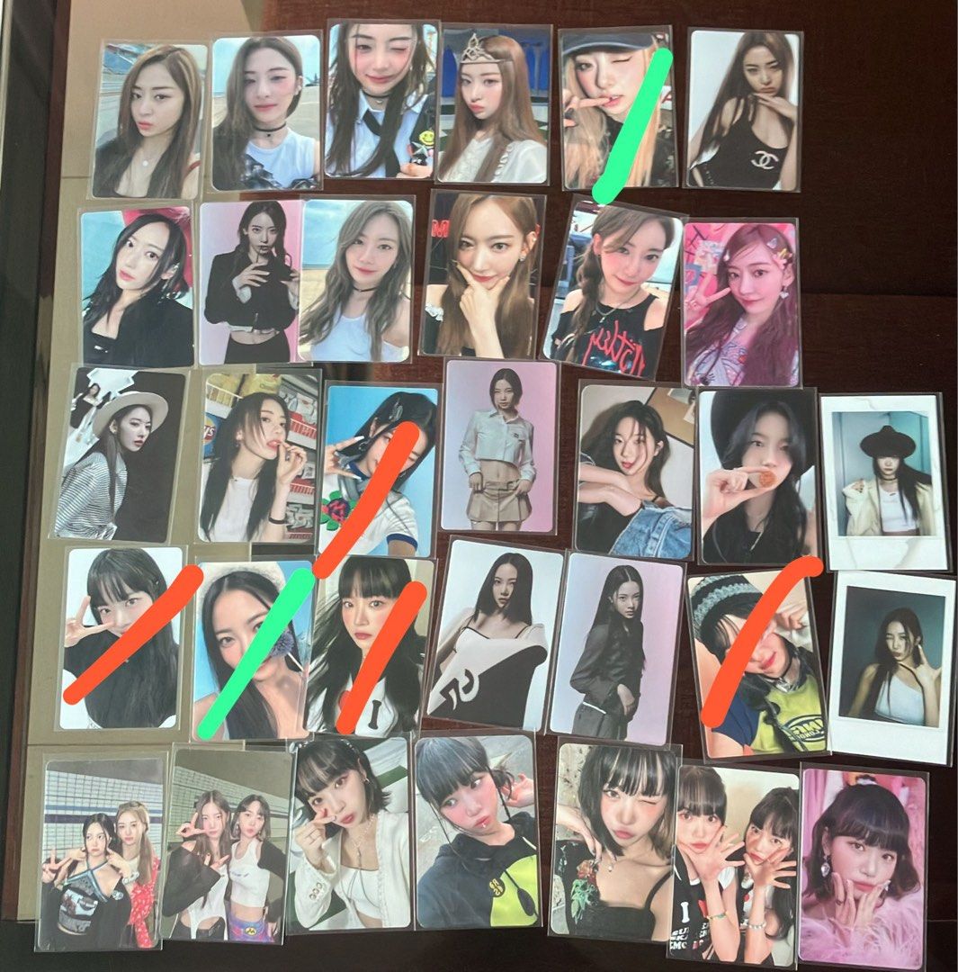 CLEARANCE wts le sserafim pcs official photocards yunjin sakura kazuha ...