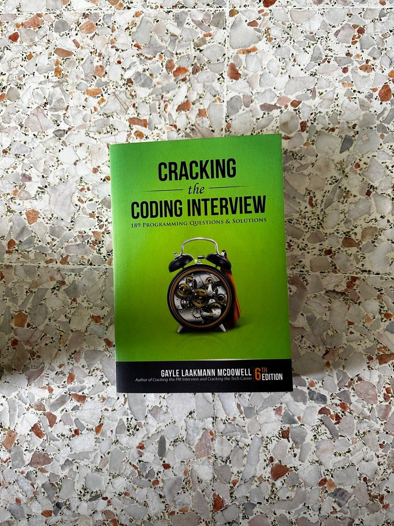 Cracking the Coding Interview, Hobbies & Toys, Books & Magazines ...