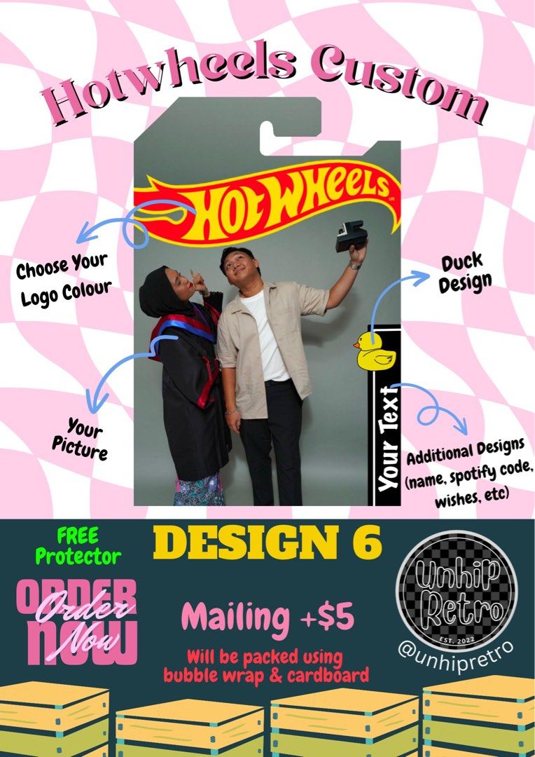 Custom Hotwheels Card Birthday, Monthsary, Anniversary, Gift, Present ...