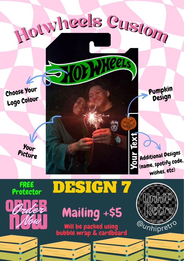 Custom Hotwheels Card Birthday, Monthsary, Anniversary, Gift, Present ...