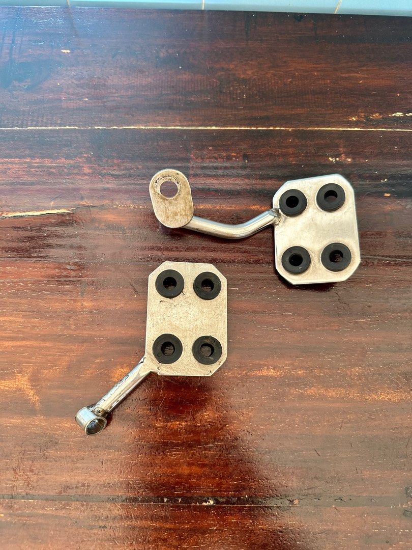 Custom Stainless Steel IU bracket, Motorcycles, Motorcycle Accessories ...