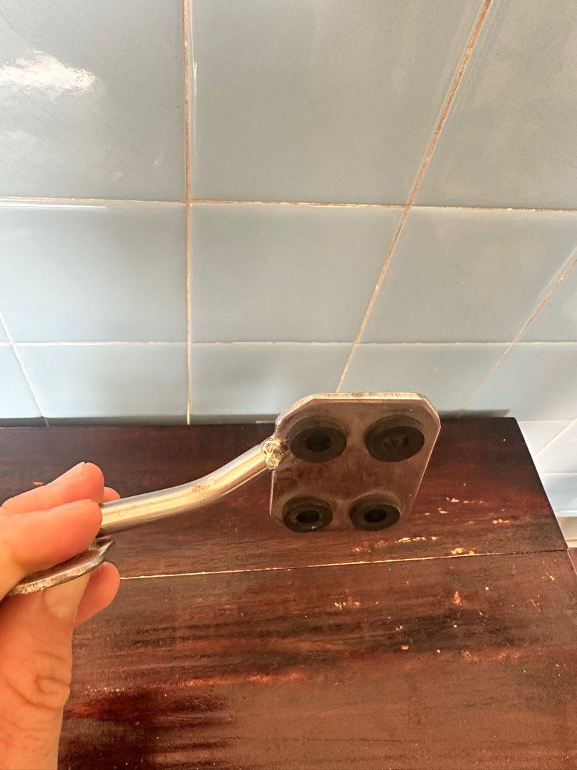 Custom Stainless Steel IU bracket, Motorcycles, Motorcycle Accessories ...