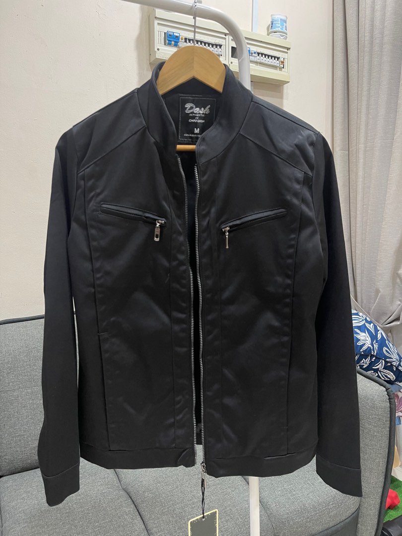 DASH BLACK JACKET, Women's Fashion, Coats, Jackets and Outerwear on ...